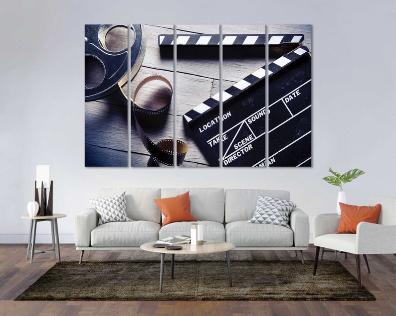 Movie Stylish Wall Decor Film Modern Print Art Movie Large Art - Etsy