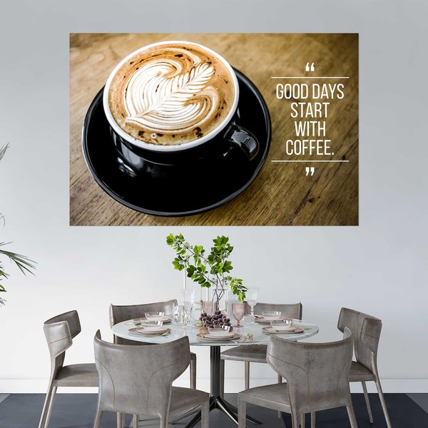 Coffee Canvas Art - Etsy
