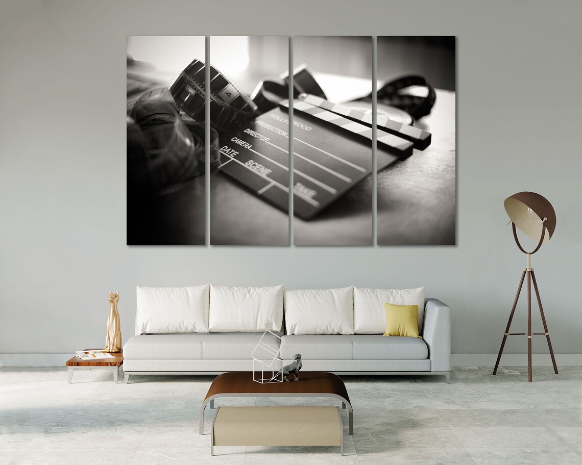 Movie Art for Wall Film Contemporary Wall Art Black And White | Etsy