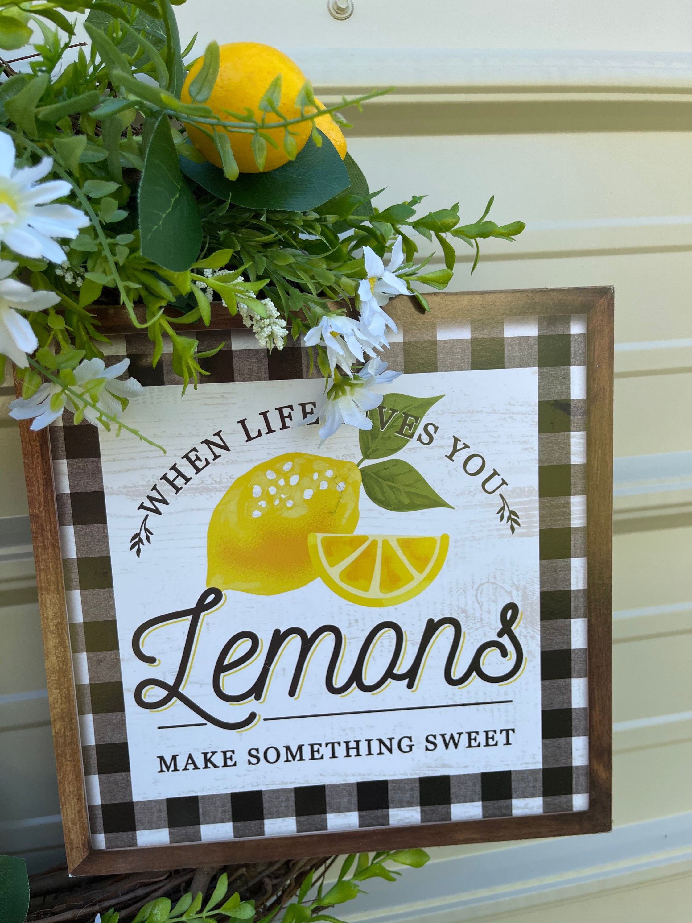 When Life Gives You Lemons, Year Round Kitchen , Mantle, Wall, Sunroom ...