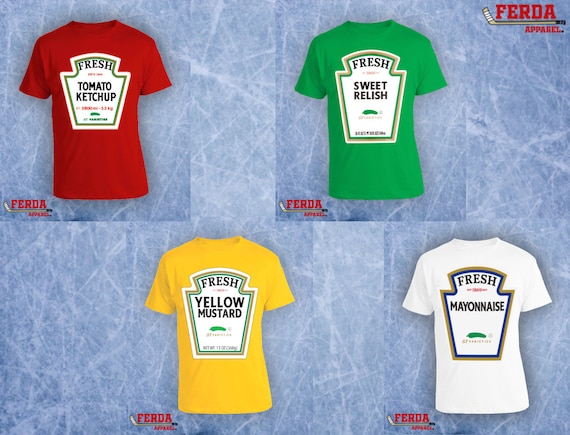 Costume Ketchup Mustard Relish