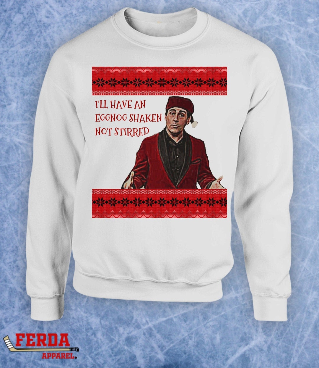 Santa Bond Christmas is Coming That's What She Said Michael Scott the ...
