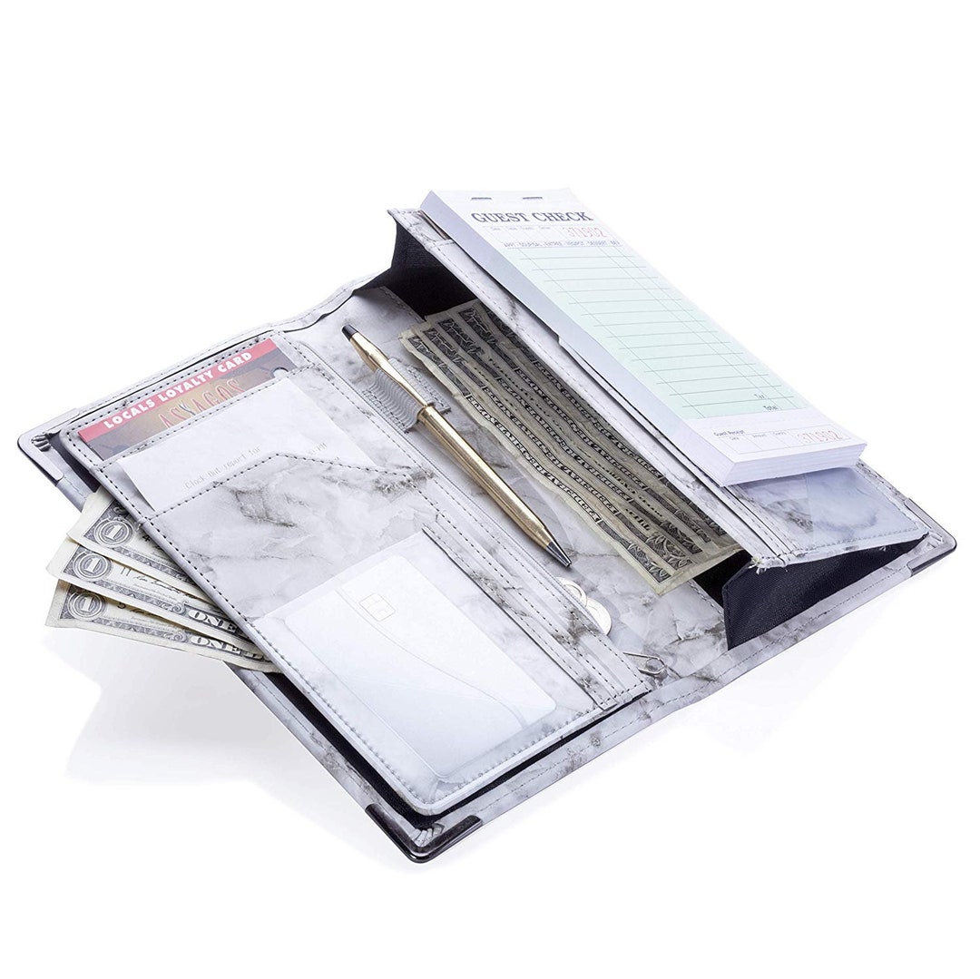 Sonic Server® Marble Style Server Book for Restaurant Waitress - Etsy