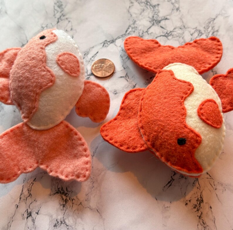 Koi Fish Cat Toys (pink and Orange) | 2 Pack (catnip Scented) - Etsy