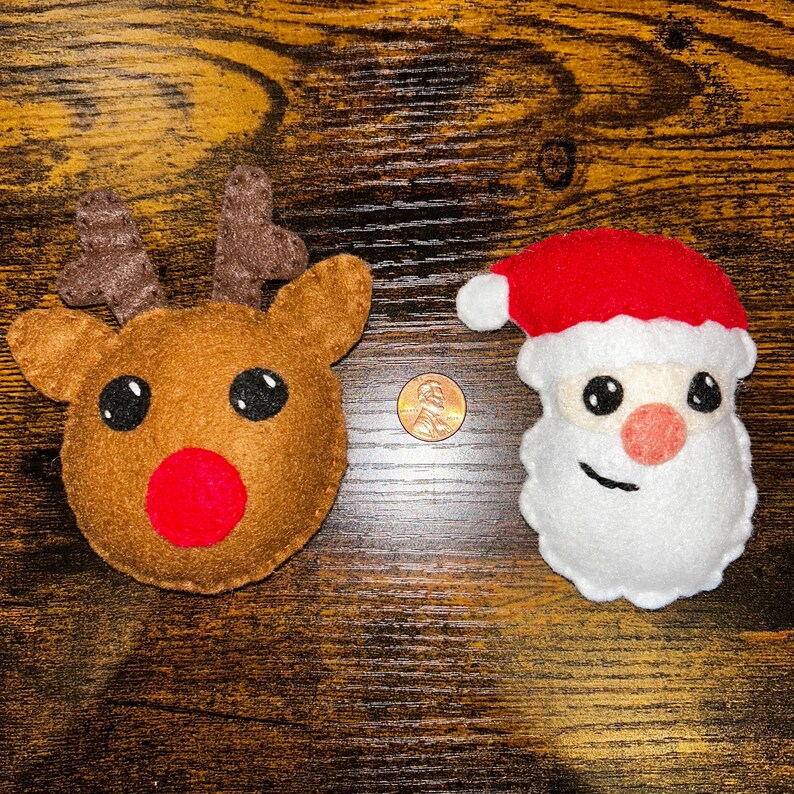 2 Pack choose Your Own Felt Catnip Cat Toys Christmas/holiday Themed ...