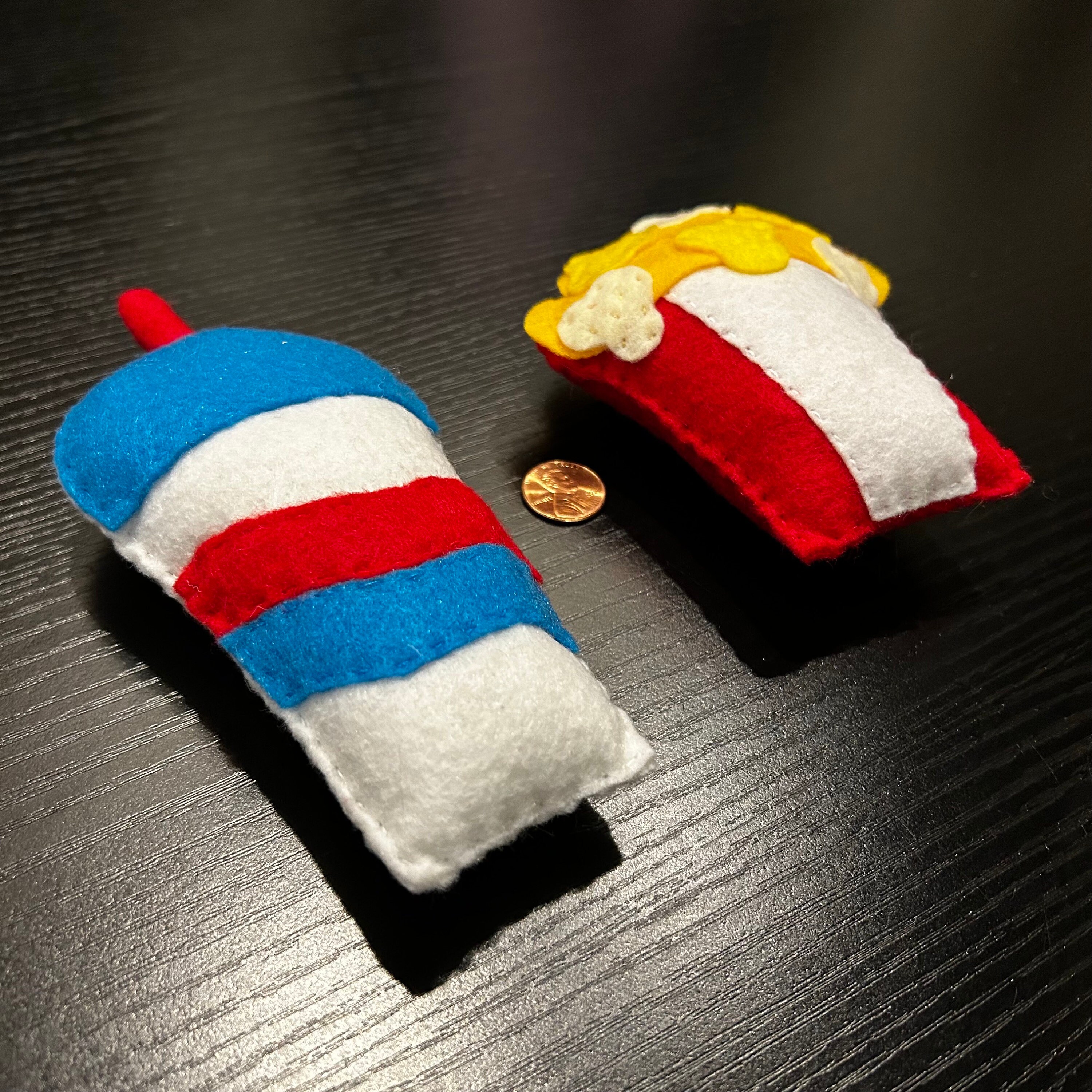 2 Pack Buttered Popcorn and Blue Raspberry Ice Slushie Cat Toy catnip ...