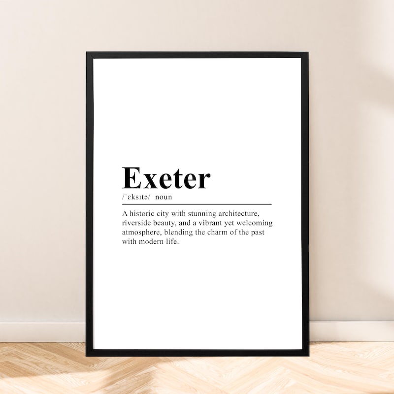 Exeter - Etsy UK