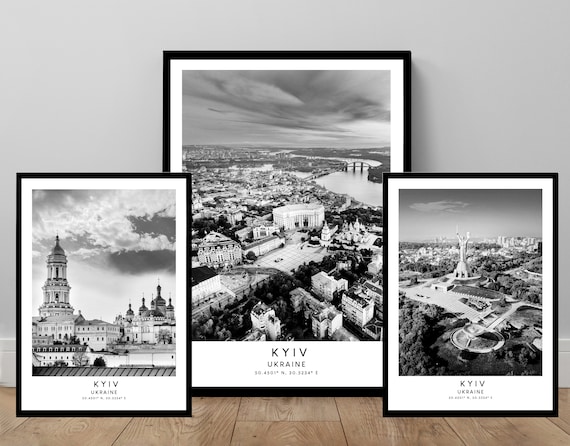 Kyiv Print Kyiv Poster Kyiv Wall Art Kyiv City Print - Etsy UK