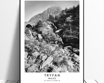 Tryfan Wall Print - Etsy