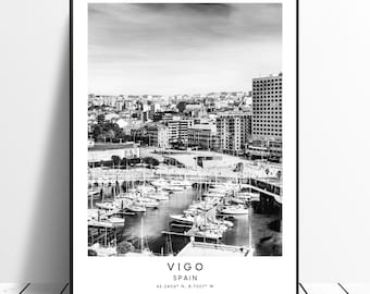 Vigo Spain Poster - Etsy