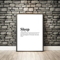 Let's Sleep in Sign - Etsy