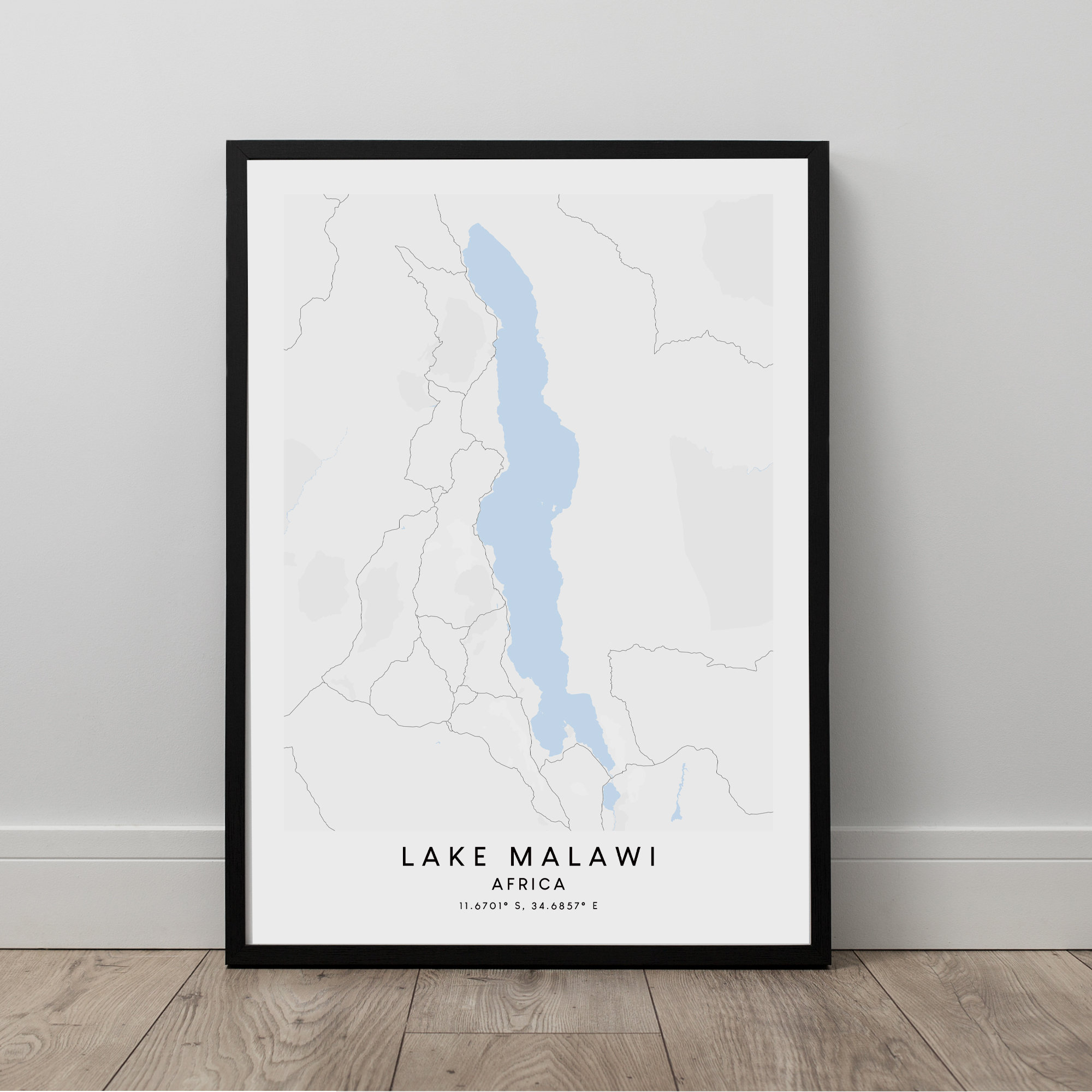 Africa Map Lake Nyasa