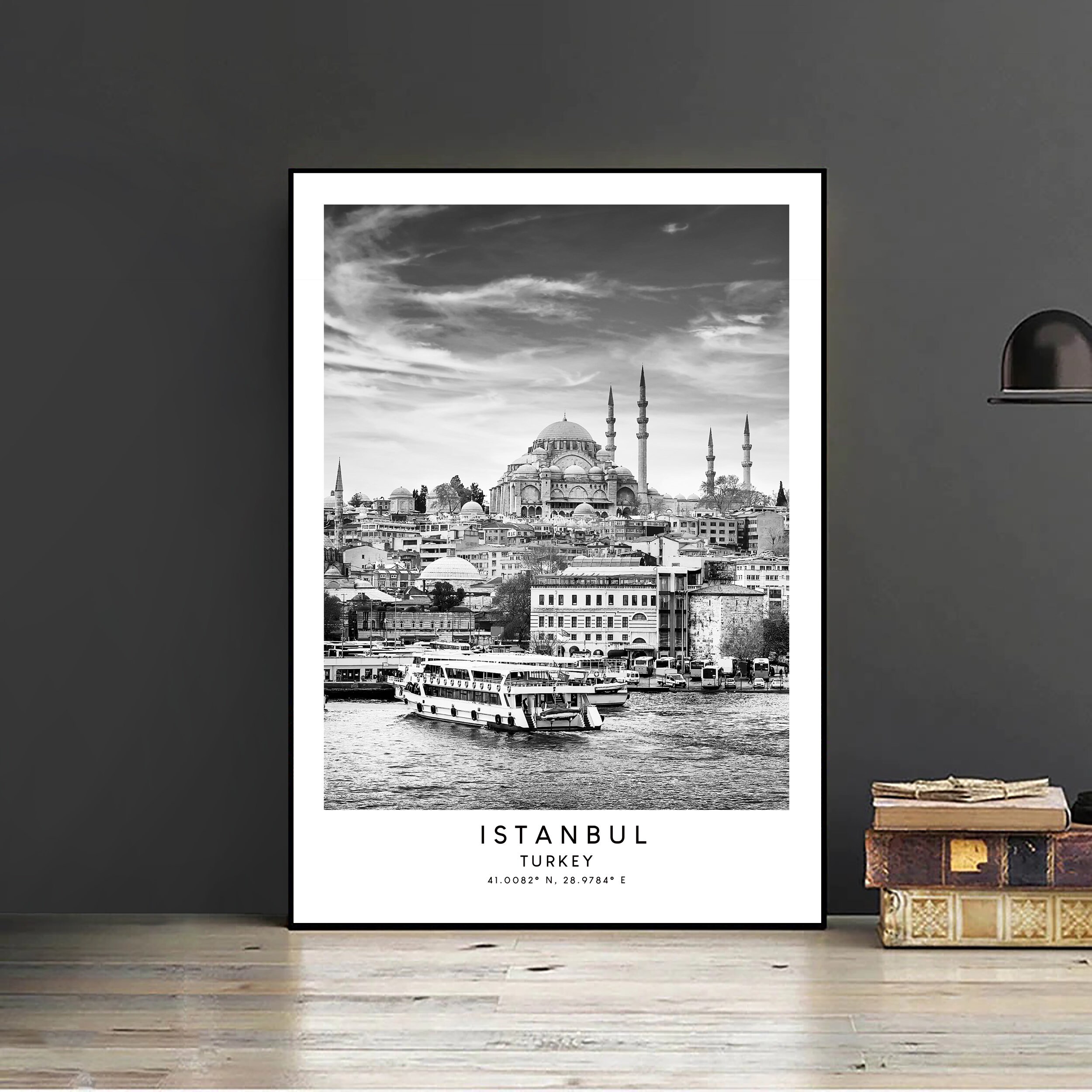 Istanbul Travel Print Istanbul Poster Istanbul Wall Art Istanbul City ...