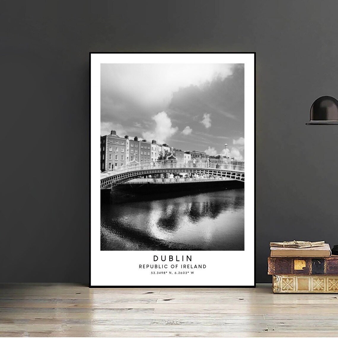 Dublin Print Dublin City Poster Minimalist Dublin Wall Art Dublin Wall ...