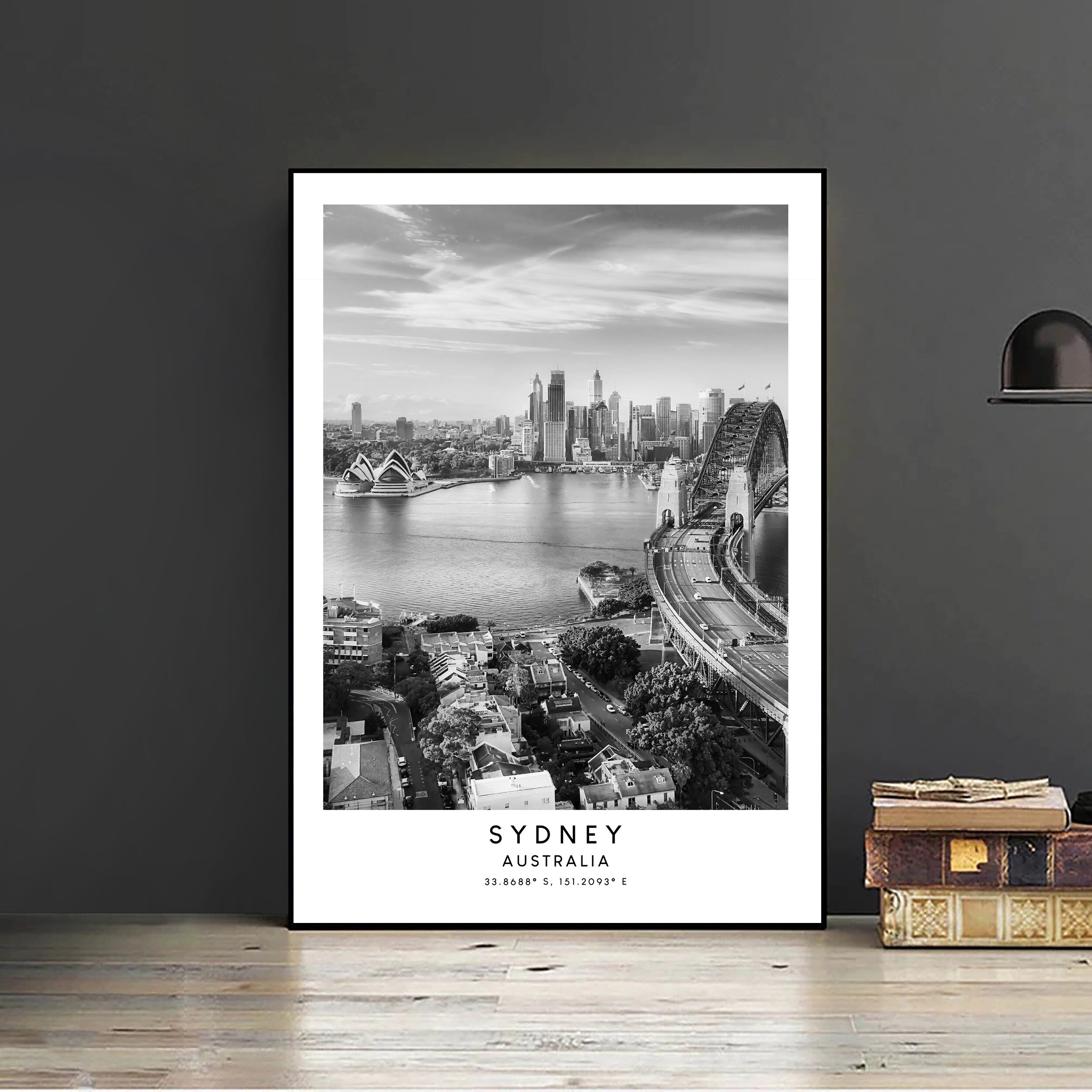 Sydney Travel Print Sydney Poster Sydney Wall Art Sydney City Print ...