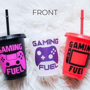 Gaming Fuel Cold Cups Gamer Gifts Gifts for Girl Gamers Starbucks Cups ...