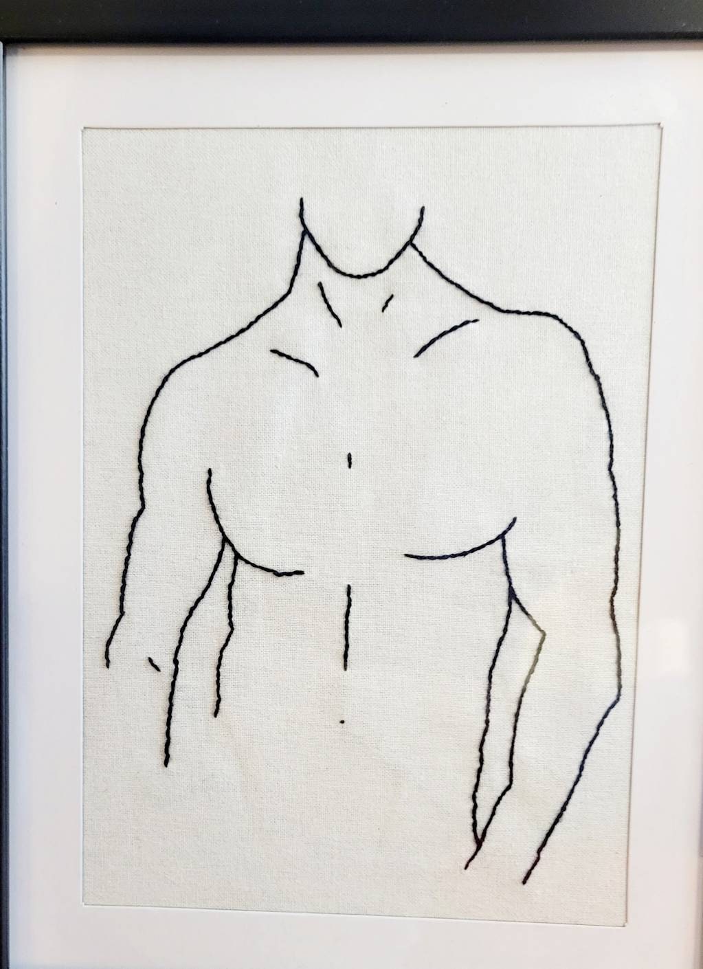 Male Body Embroidery - Etsy
