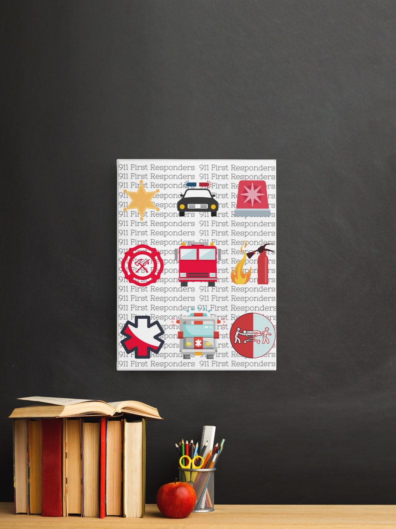 911 DIGITAL DOWNLOAD, Educational Poster, Learning, Classroom, First ...