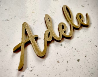 3d Printed Names Wedding - Etsy