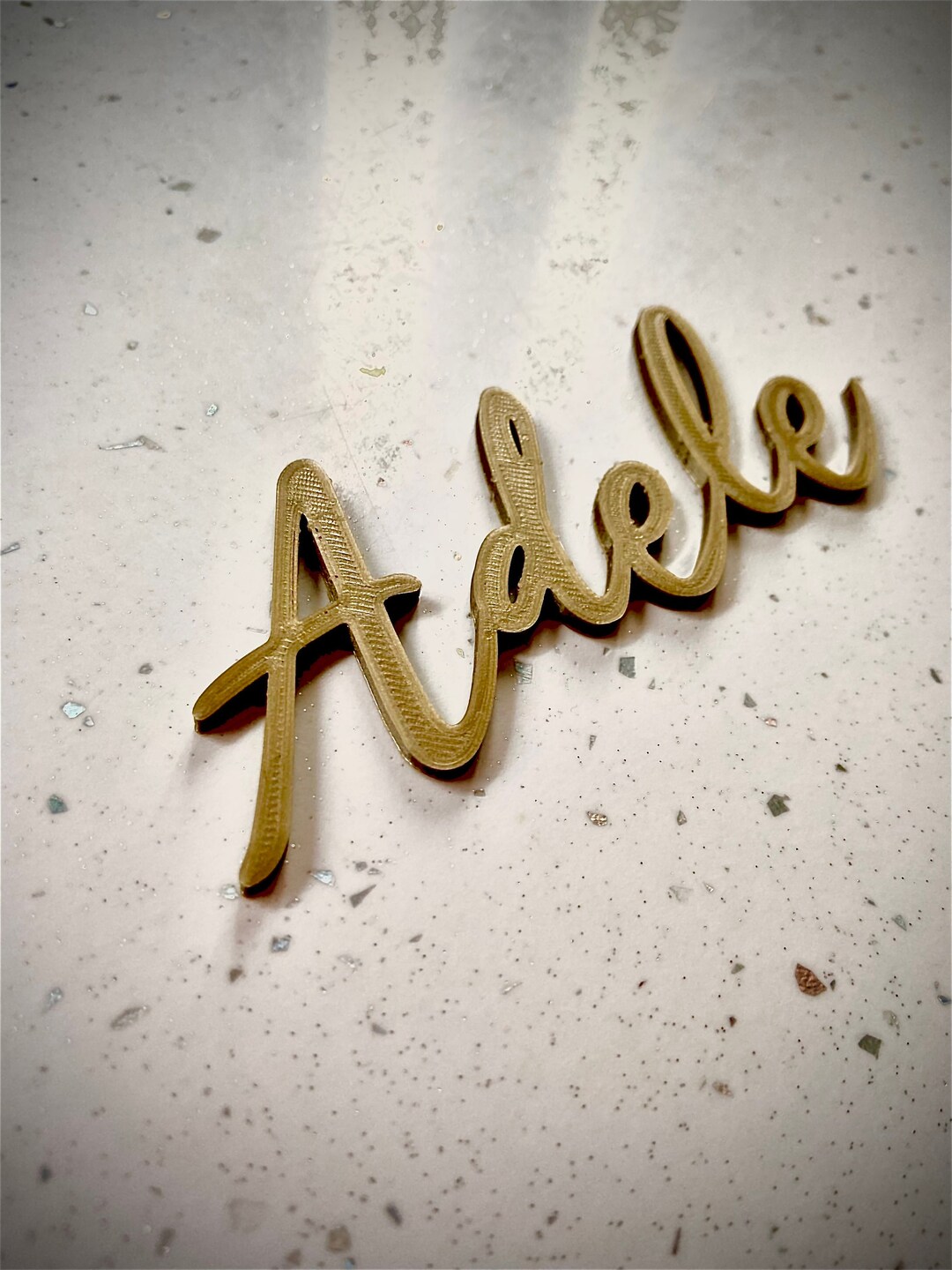 Personalised 3D Printed Place Names / Wedding Table Decoration ...