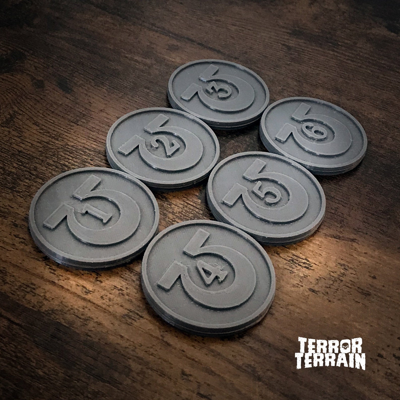 Terror Terrain Objective Markers Warhammer 40k Ultramarines Inspired ...