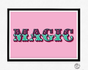 Typography Poster - Etsy UK