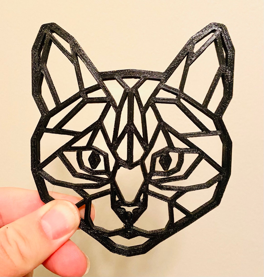 Cat Drinks 3D Printed Coaster | TPU Flexible Rubber | Washable Mug ...