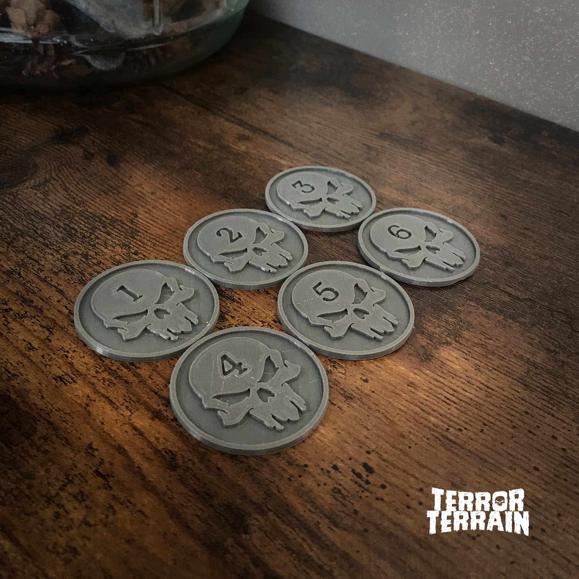 Terror Terrain Objective Markers Wargaming Tokens - Etsy UK