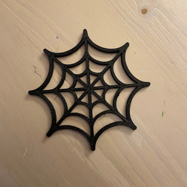 Spider Web Coasters - Etsy