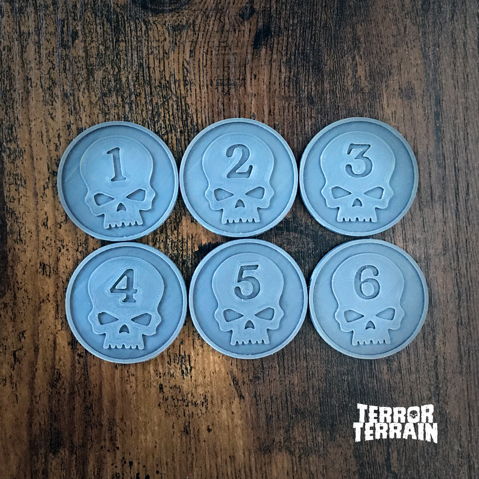Salamanders Inspired Double-sided Objective Marker Tokens - Etsy Sweden