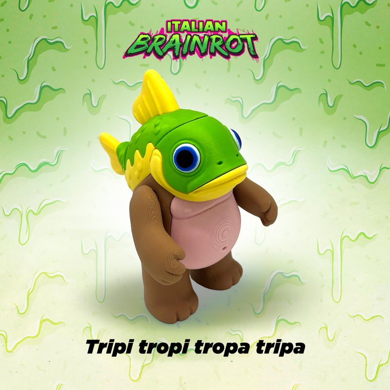 Italian Brainrot Plush - Etsy UK