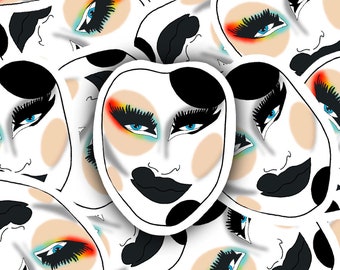 Race Face Sticker - Etsy