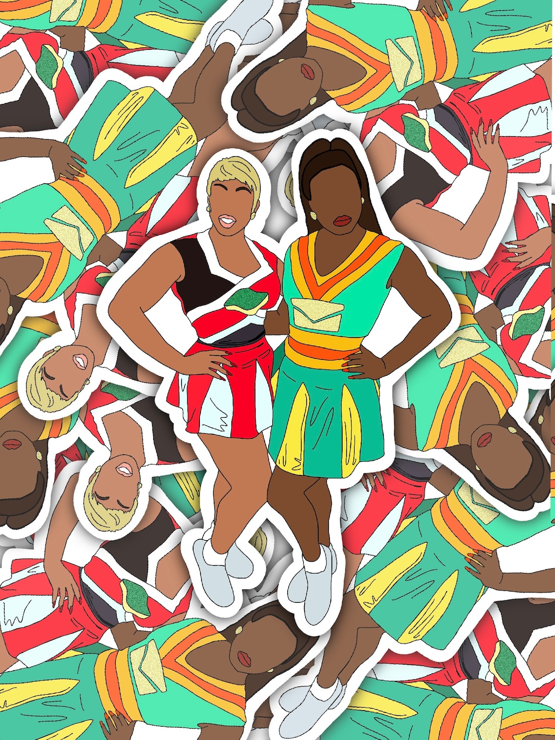 Ru Paul’s Drag Race Inspired Sticker Bob the Drag Queen and MONET ...