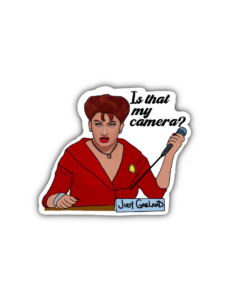 Jinkx Monsoon as Judy Garland Sticker: Drag Race All Stars - Etsy
