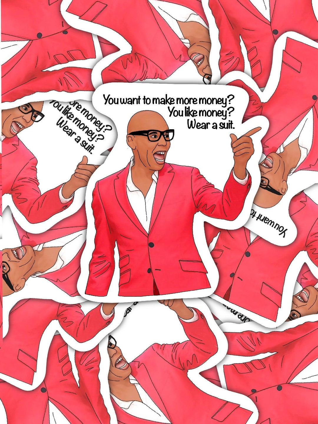 Rupaul's Drag Race Sticker: Willow Pill Suit Quote - Water Resistant - Etsy