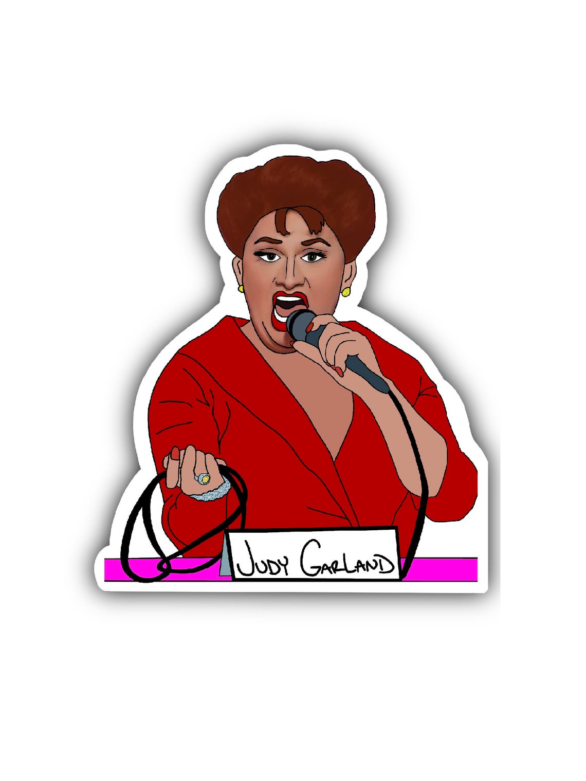 Drag Race Sticker Ru Pauls Drag Race Inspired Jinkx Monsoon - Etsy