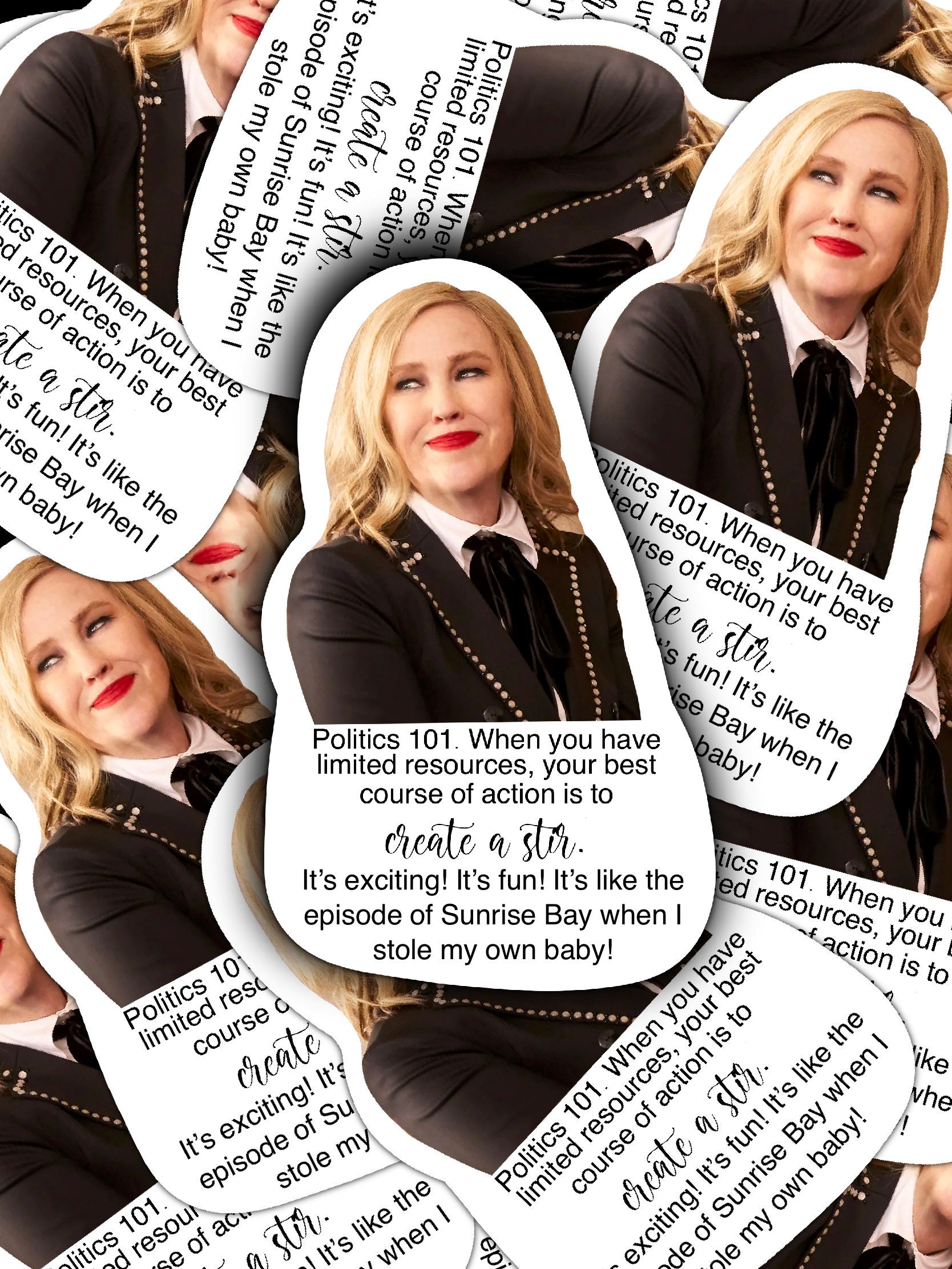 Schitts Creek Water Resistant Vinyl Sticker Moira Rose - Etsy