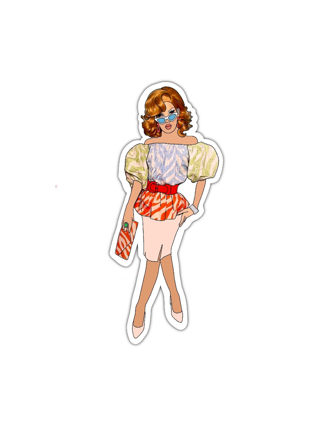 Ru Paul’s Drag Race Inspired Sticker WILLOW PILL Season 14 - Etsy