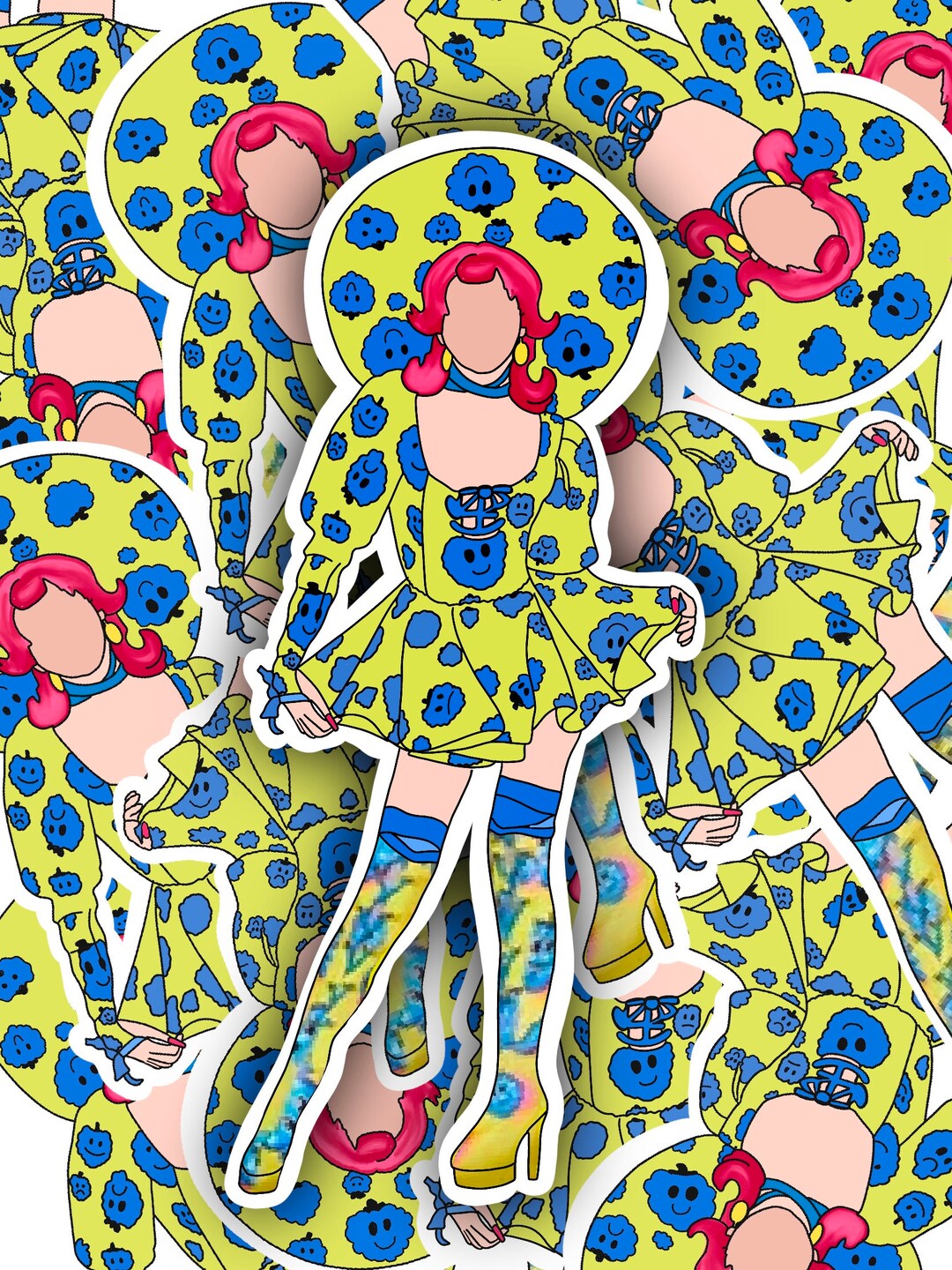 Ru Paul’s Drag Race Inspired Sticker WILLOW PILL Season 14 - Etsy