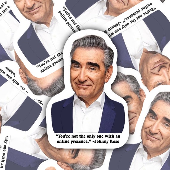 Schitts Creek Water Resistant Vinyl Sticker Johnny Rose | Etsy