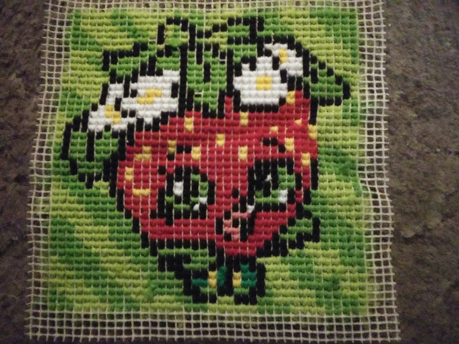 Strawberry Finished Latch Hook - Etsy