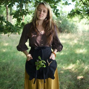 Forager Witch Cauldron Apron - MADE TO ORDER - Etsy