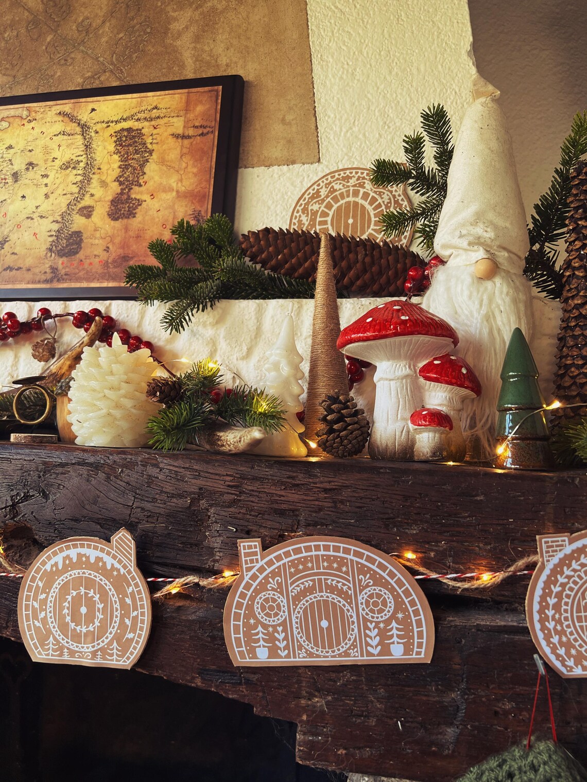 DIY Printable Hobbit Gingerbread Houses - Etsy