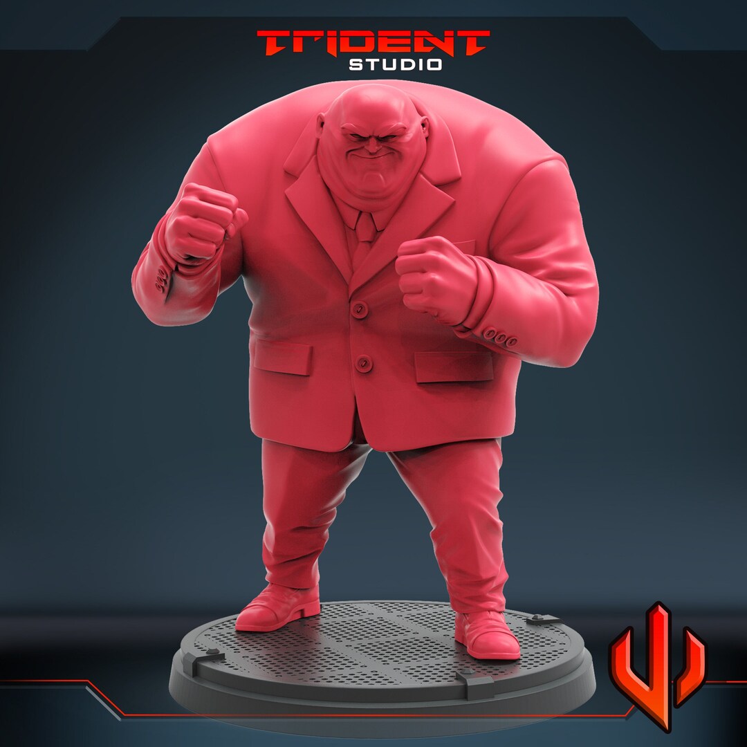 Kingpin Puzzle Quest Exclusive Custom Miniature Marvel - Etsy