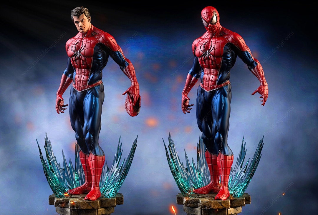 Spider-man High Quality 3D Print Fan Art - Etsy