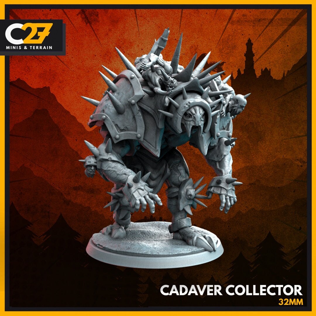 Cadaver Collector Custom Miniature 35mm Scale 2 Inch - Etsy