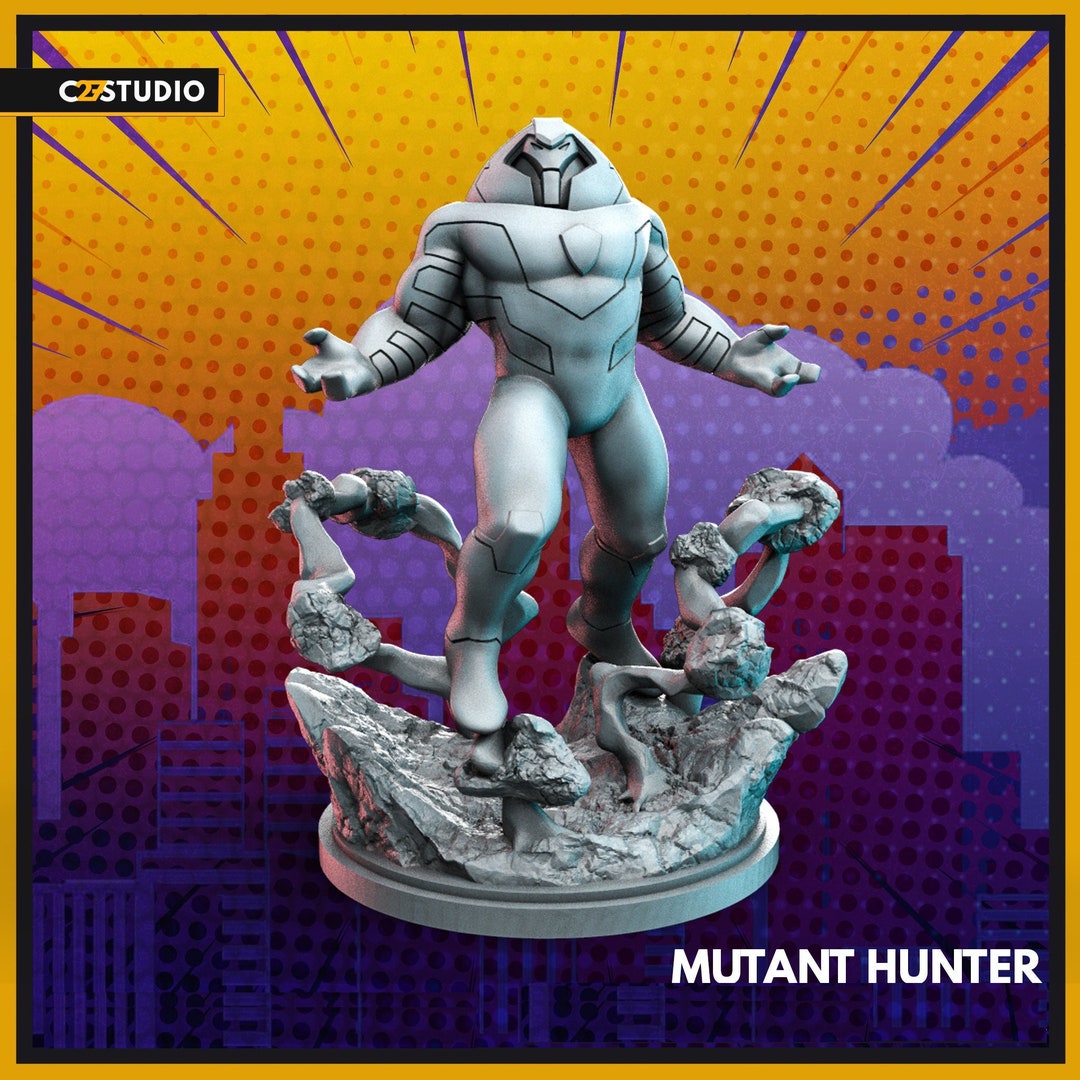 Mutant Hunter Custom Miniature 50 Mm Base MCP High - Etsy