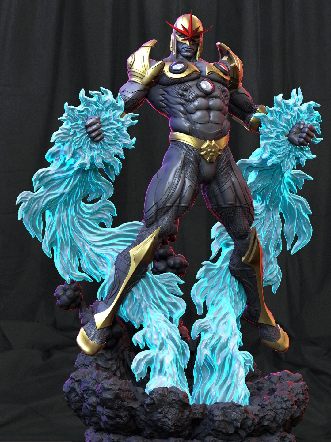 Nova richard Rider Miniature MCP High Quality 3D Printed - Etsy