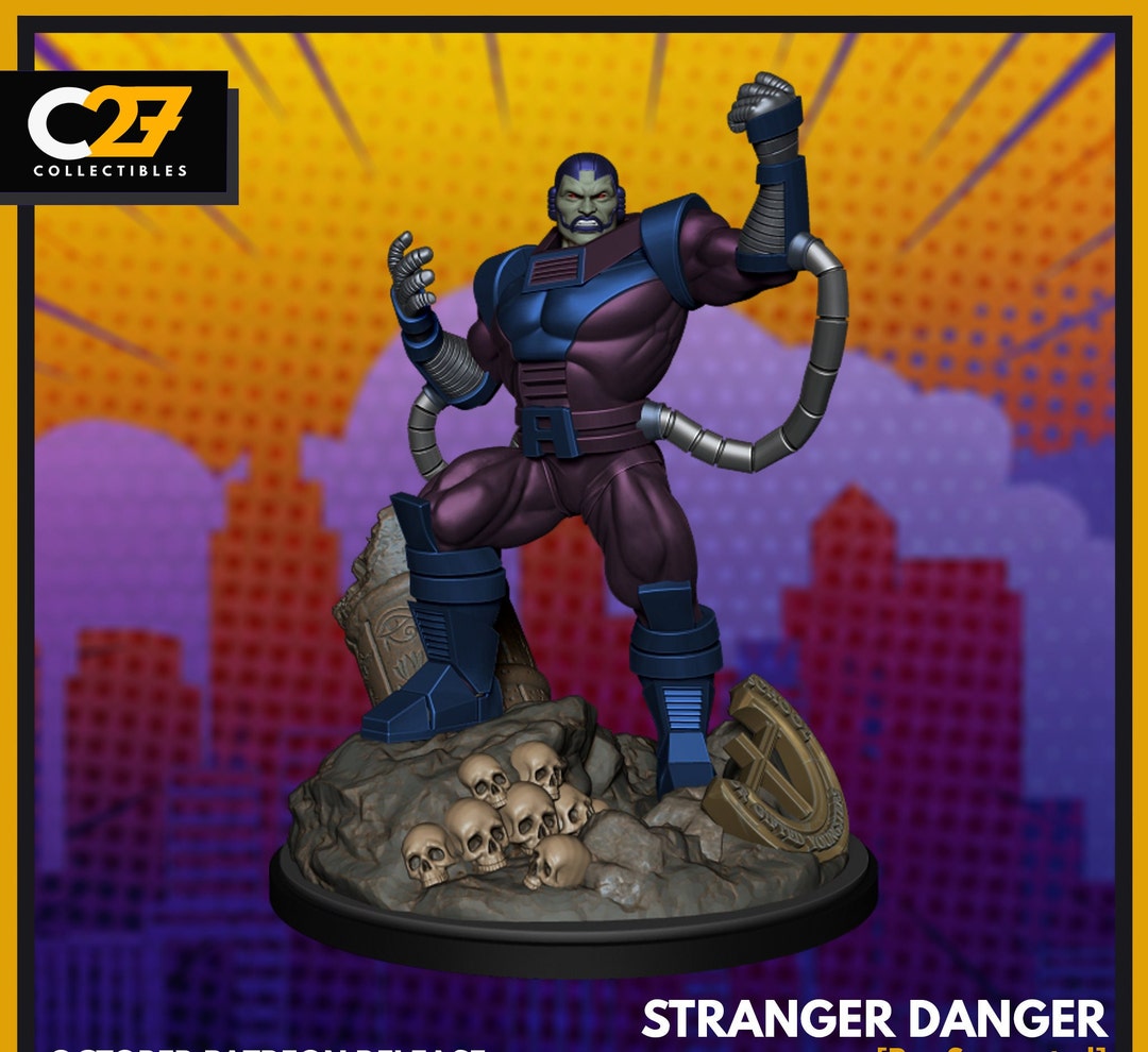 Stranger Danger Custom Miniature 65 Mm Base MCP High - Etsy
