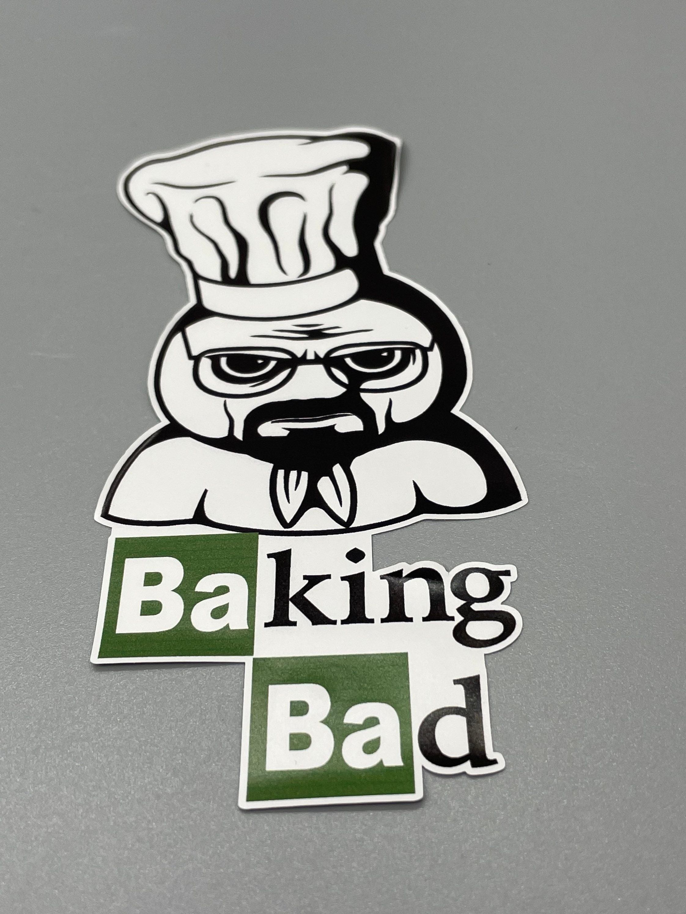 Baking Bad Decal Walter White Sticker pack of 2 Breaking | Etsy